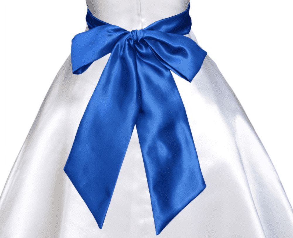 Ekidsbridal Hand tie Satin Sash for Bridal Shower Special Occasion ...
