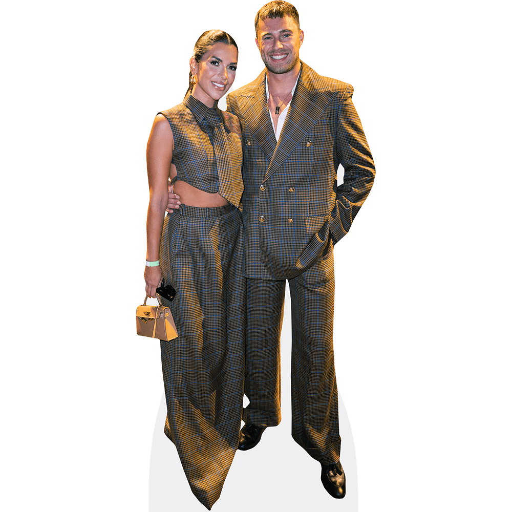 Ekin-Su Culculoglu And Curtis Pritchard (Duo) Mini Celebrity Cutout ...