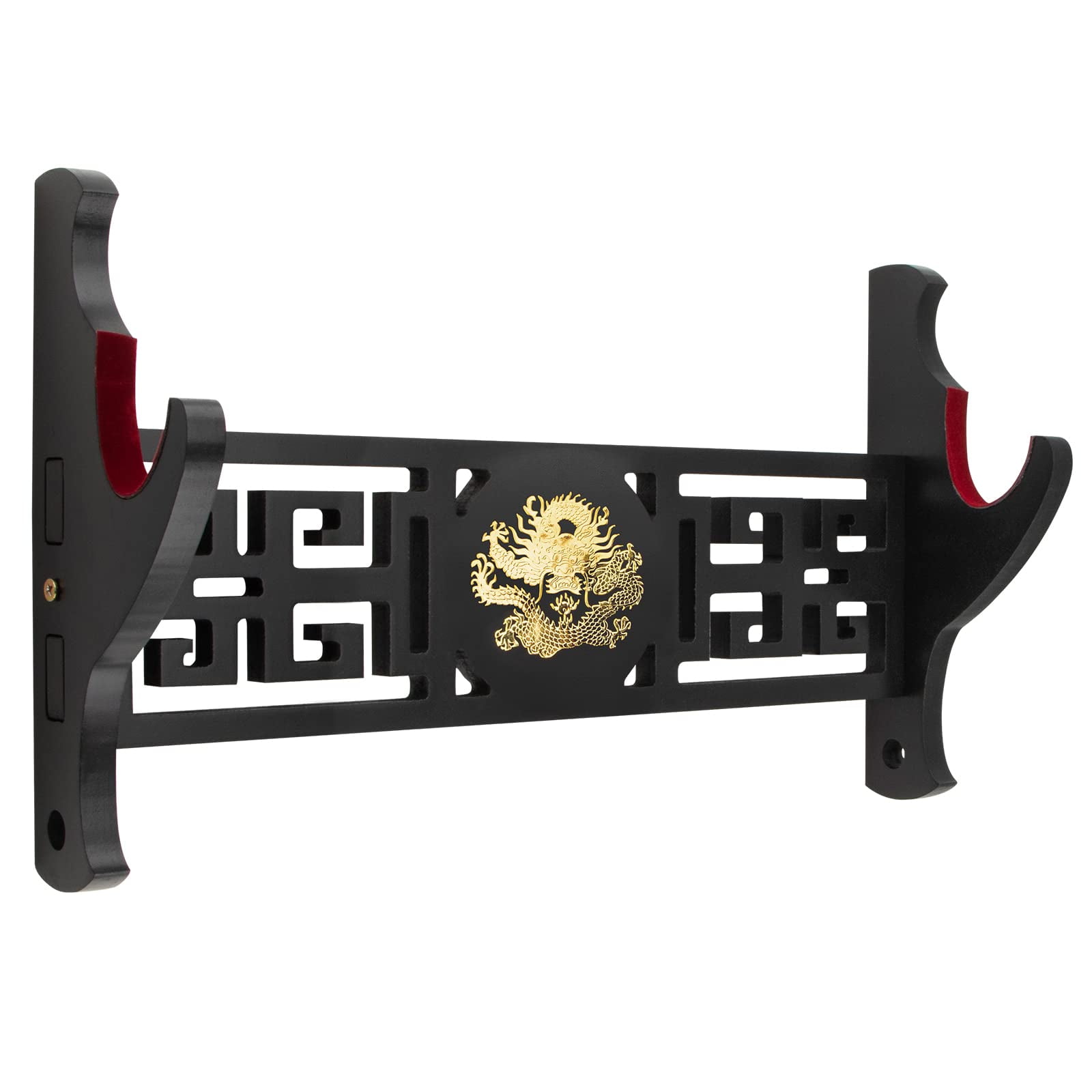 Ekkhysis 1-Tier Sword Wall Mount, Velvet Padded Hook, Katana Holder for ...