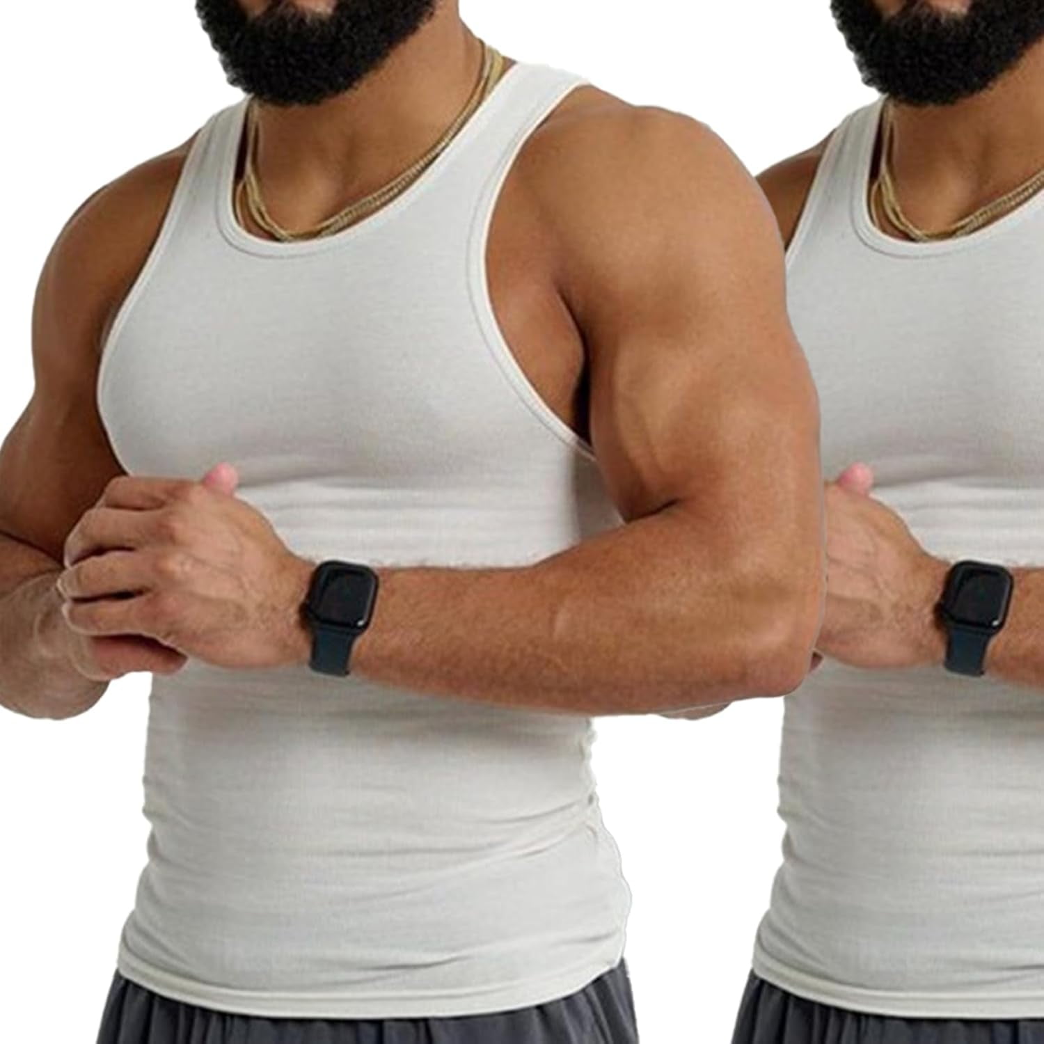 Ekko Beaters, 3 Pack Ekko Beaters for Men, Ekko Beaters Tank Tops Men Compression, Muscle Shirts ...