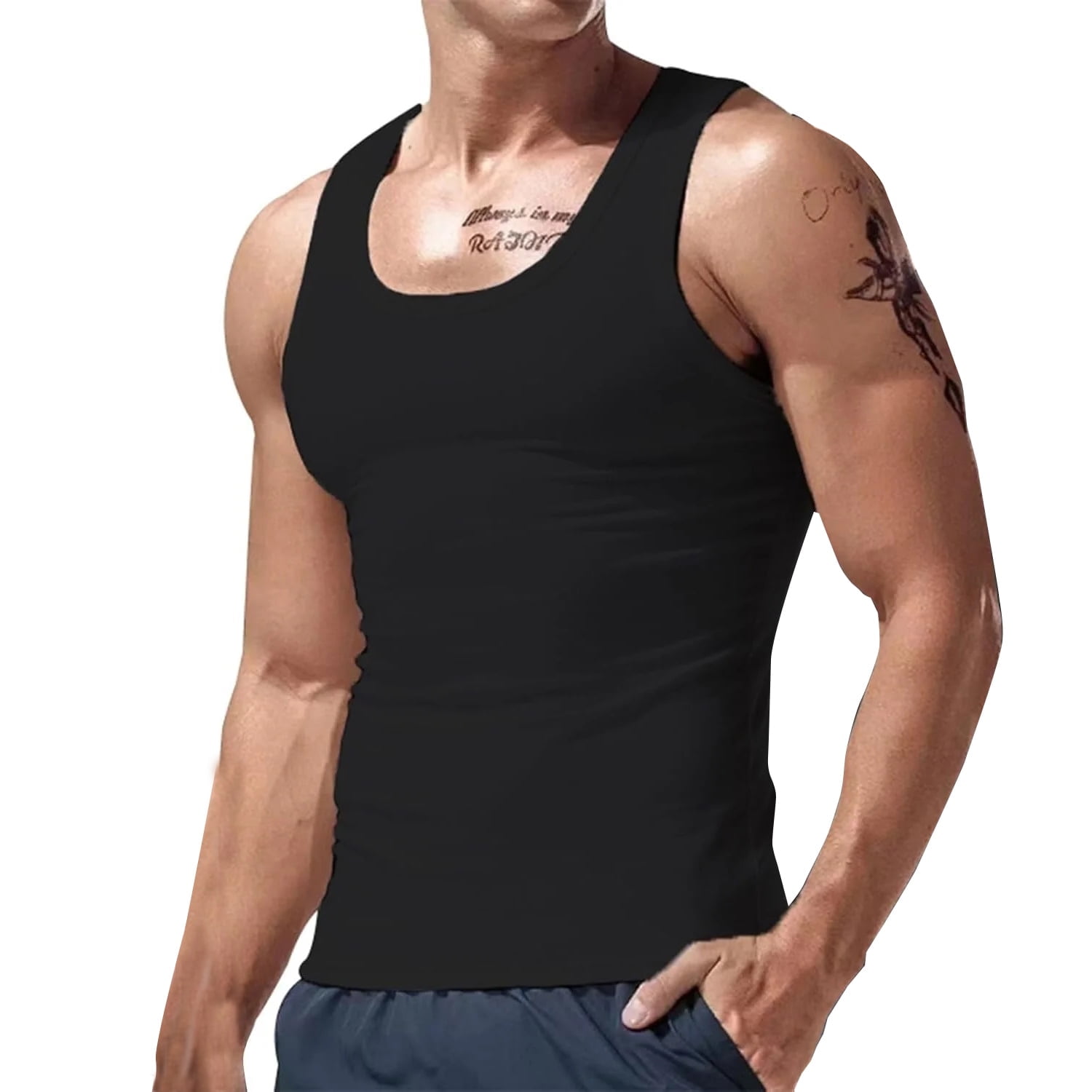 Beaters, Beaters for Men Tanks, Tank Tops Men,Tank Tops Men Compression Sleeveless Gym Shirts ...