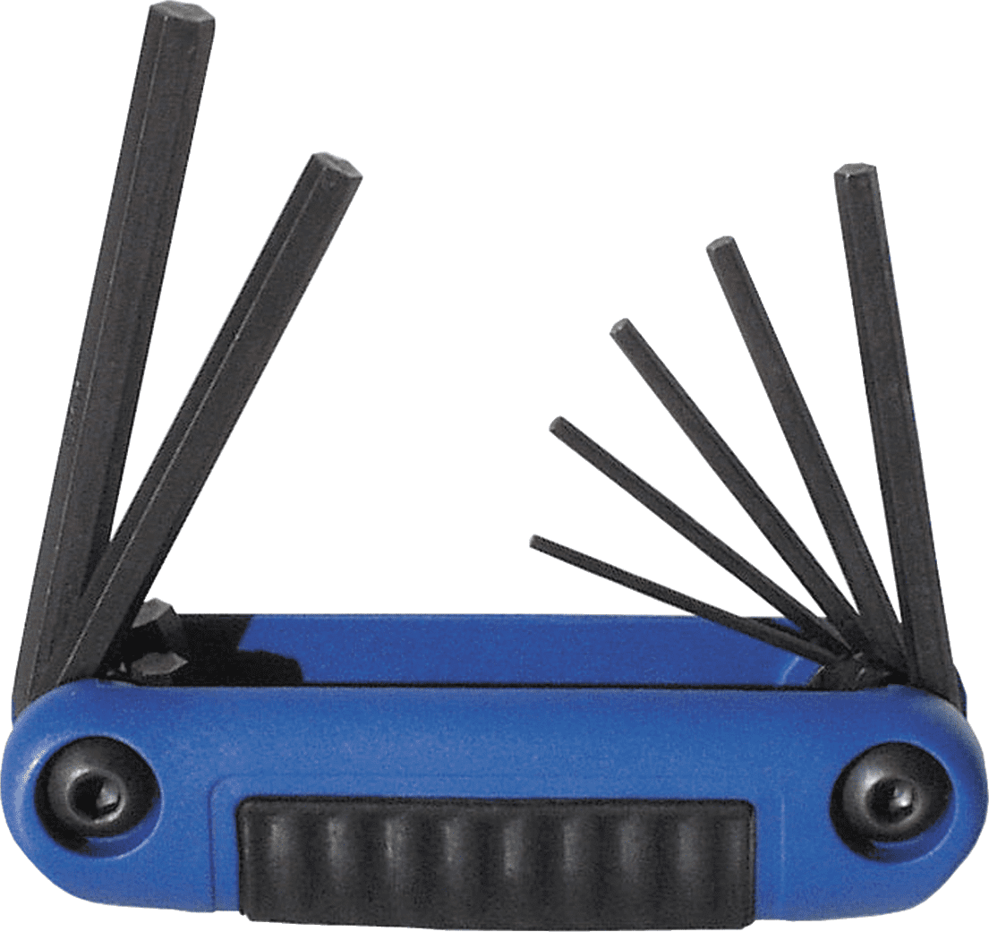 Eklind 7-Piece Metric Ergo-Fold Hex Key Set - Single Pack — Residential ...