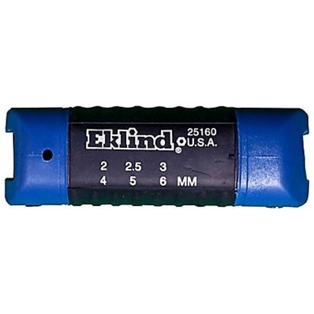 Eklind 6 Piece Fold-Up Hex Key Set, 25160 25160 - Walmart Business Supplies