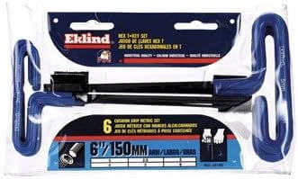 Eklind Tool 2-6mm Metric T-Handle Hex Key Set 6 in. 6 pc. - Walmart ...