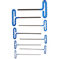 Eklind Tool 55198 8 Piece 9" Cushion Grip Metric Hex T-Key Set ...
