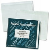 Ekonomik 40 Sheets Check Register Forms, Wire Bound, 10" X 8.75" Sheet ...