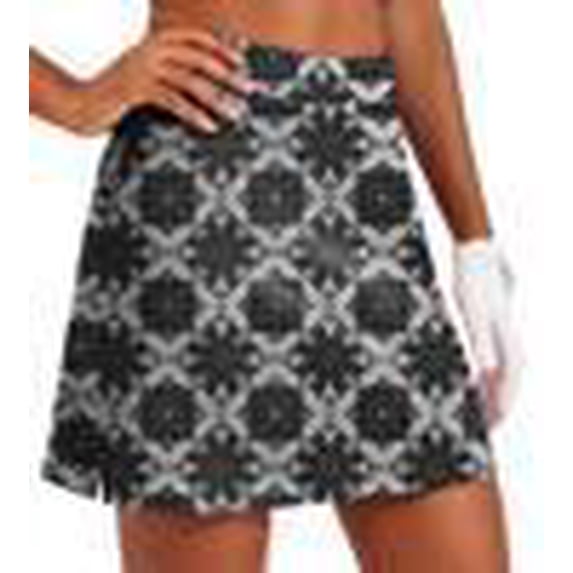 Ekouaer Skort Golf Skirts for Women Tennis Athletic Skirt Inner Shorts ...