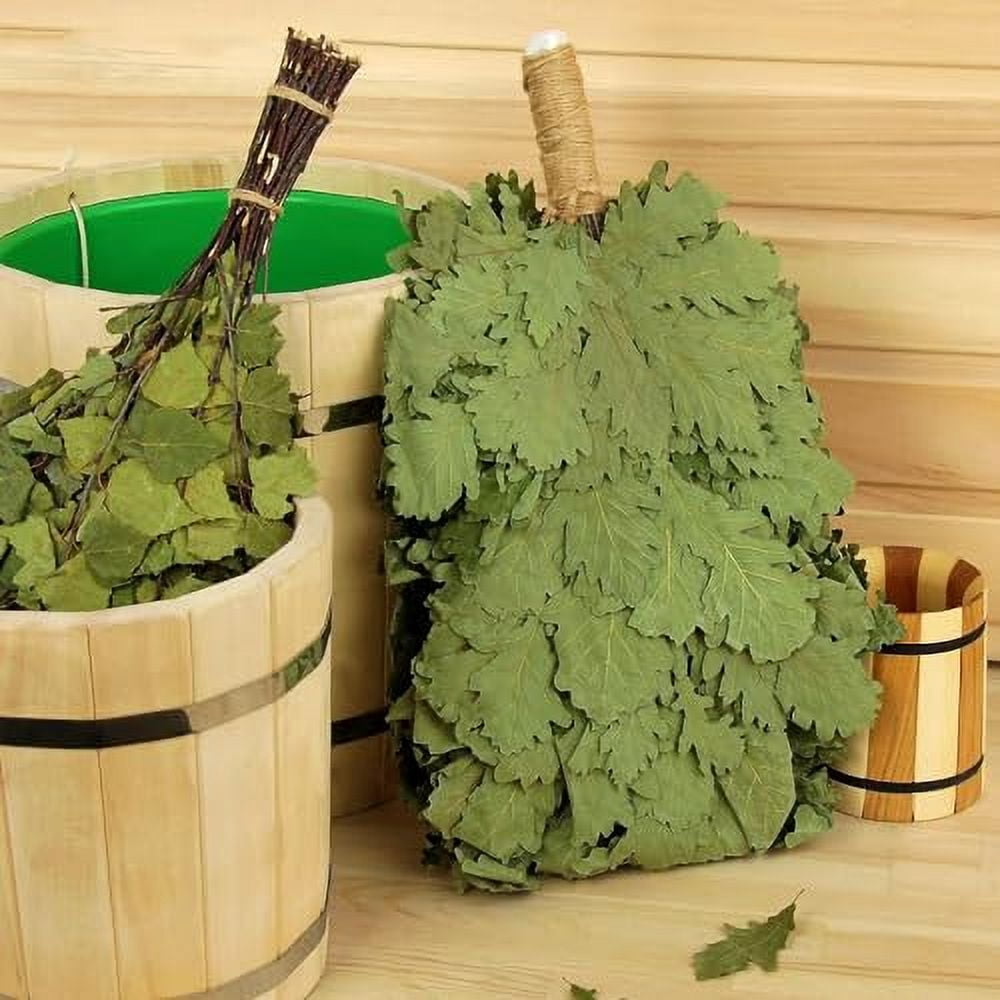 Eksmo Traditional Professional Russian Caucasian Oak Whisk Venik Broom ...