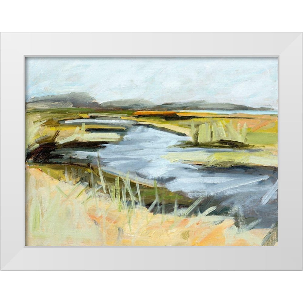 Ekstrand, Kris 32x25 White Modern Wood Framed Museum Art Print Titled ...