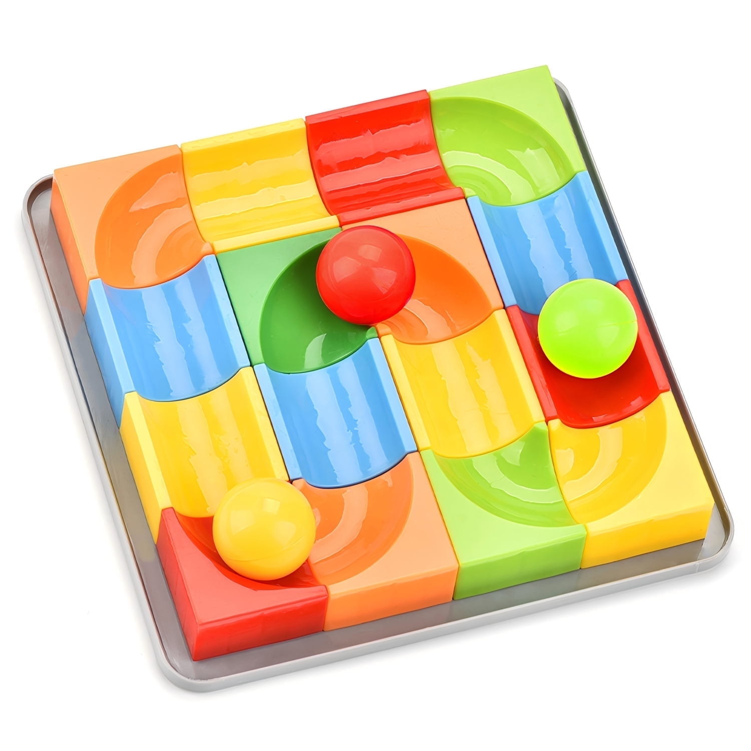 Ekuzi Montessori Puzzles for Toddlers Kids, Educational Balance Ball ...