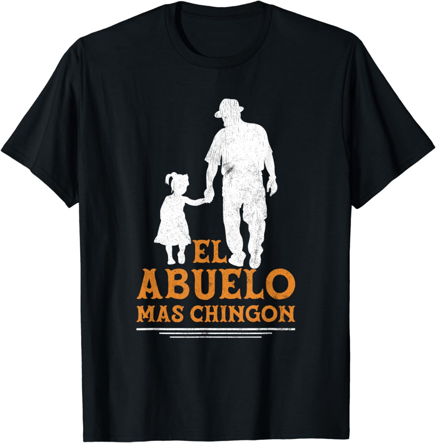El Abuelo Mas Chingon Abuelo Gifts in Spanish Grandpa T-Shirt - Walmart.com