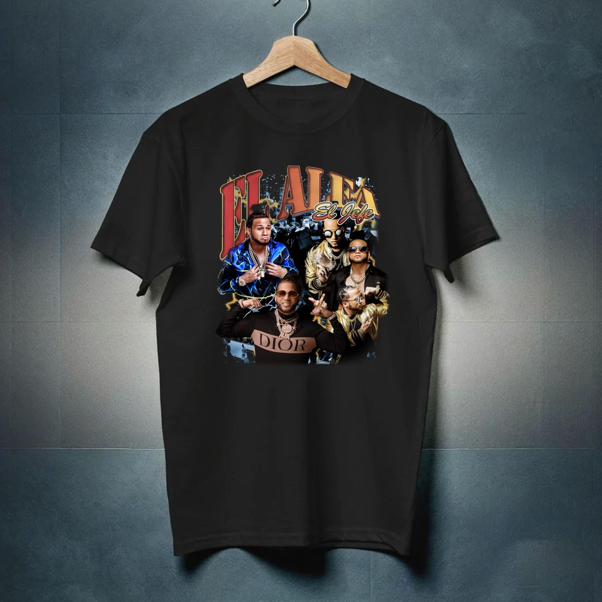El Alfa El Jefe Vintage Bootleg Style UNISEX T-Shirt Dominican Dembow ...
