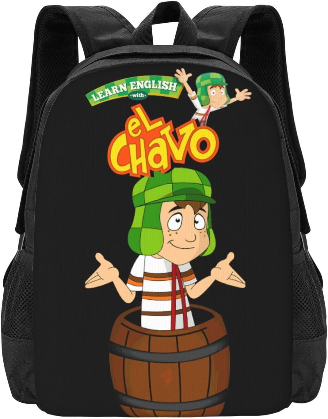 El Anime Chavo animado Anime Backpacks Canvas Backpack Cartoon Daypack ...