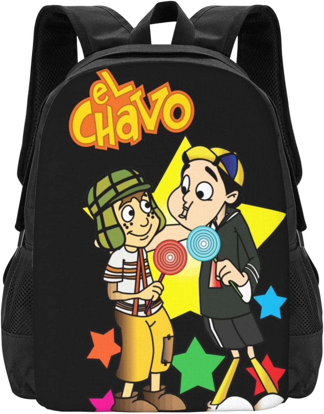 El Anime Chavo animado Anime Backpacks Canvas Backpack Cartoon Daypack ...