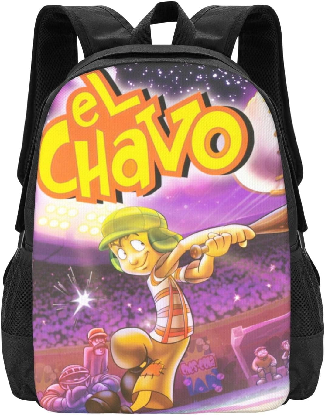El Anime Chavo animado Anime Backpacks Canvas Backpack Cartoon Daypack ...