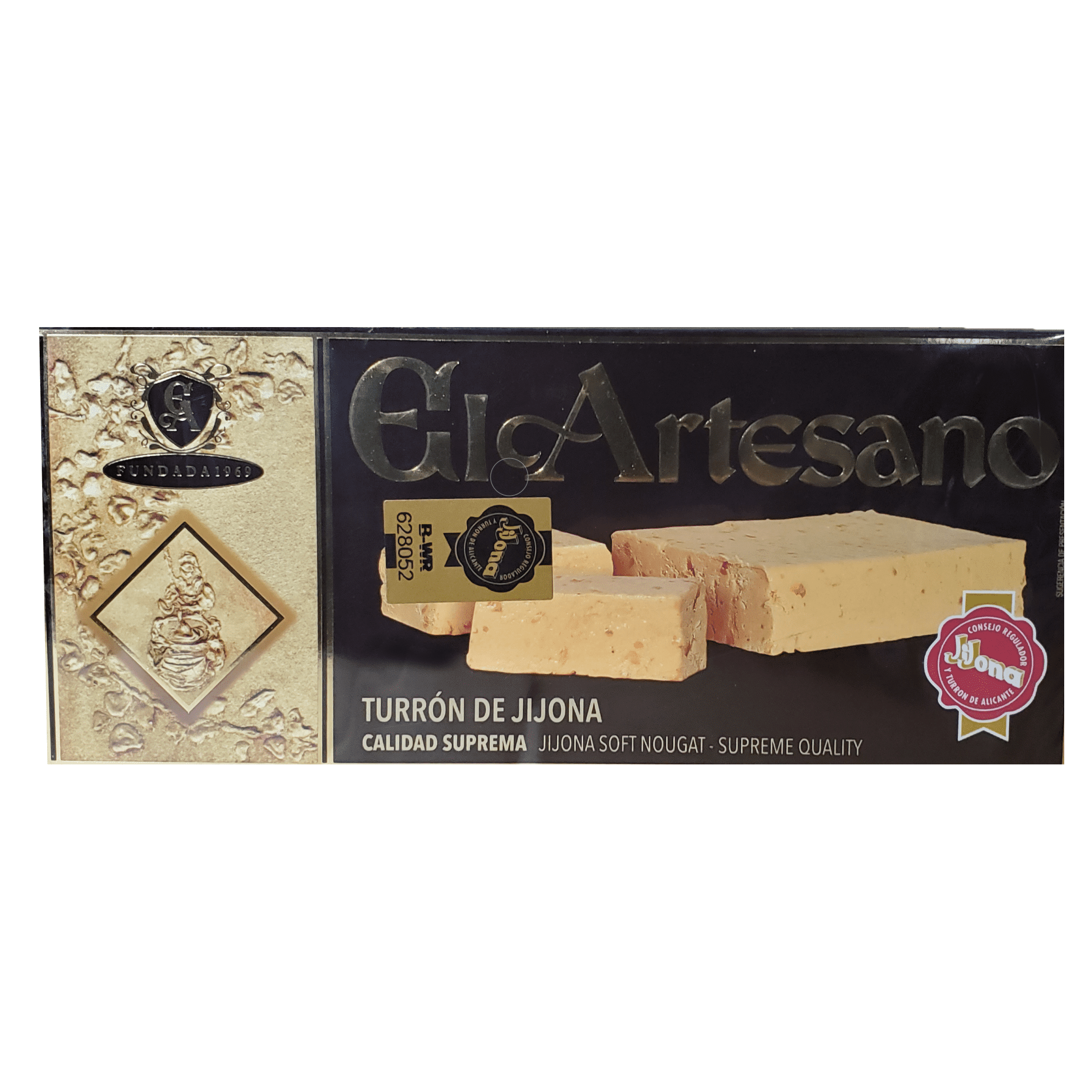 El Artesano Jijona Soft Almond Turron Nougat, 8.8 oz - Walmart.com