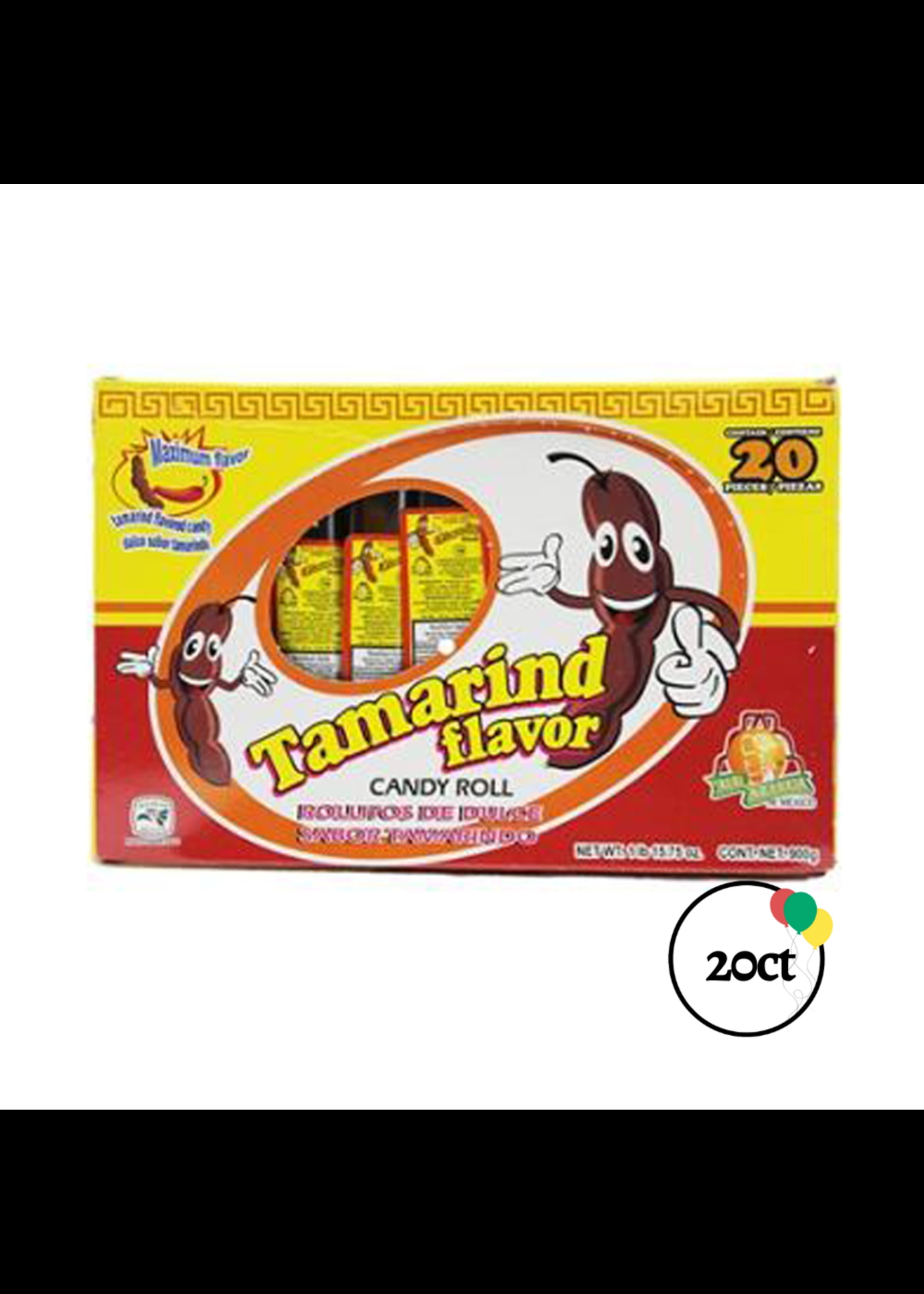 El Azteca Tamarind Flavor Candy Roll 10 ct - Walmart.com