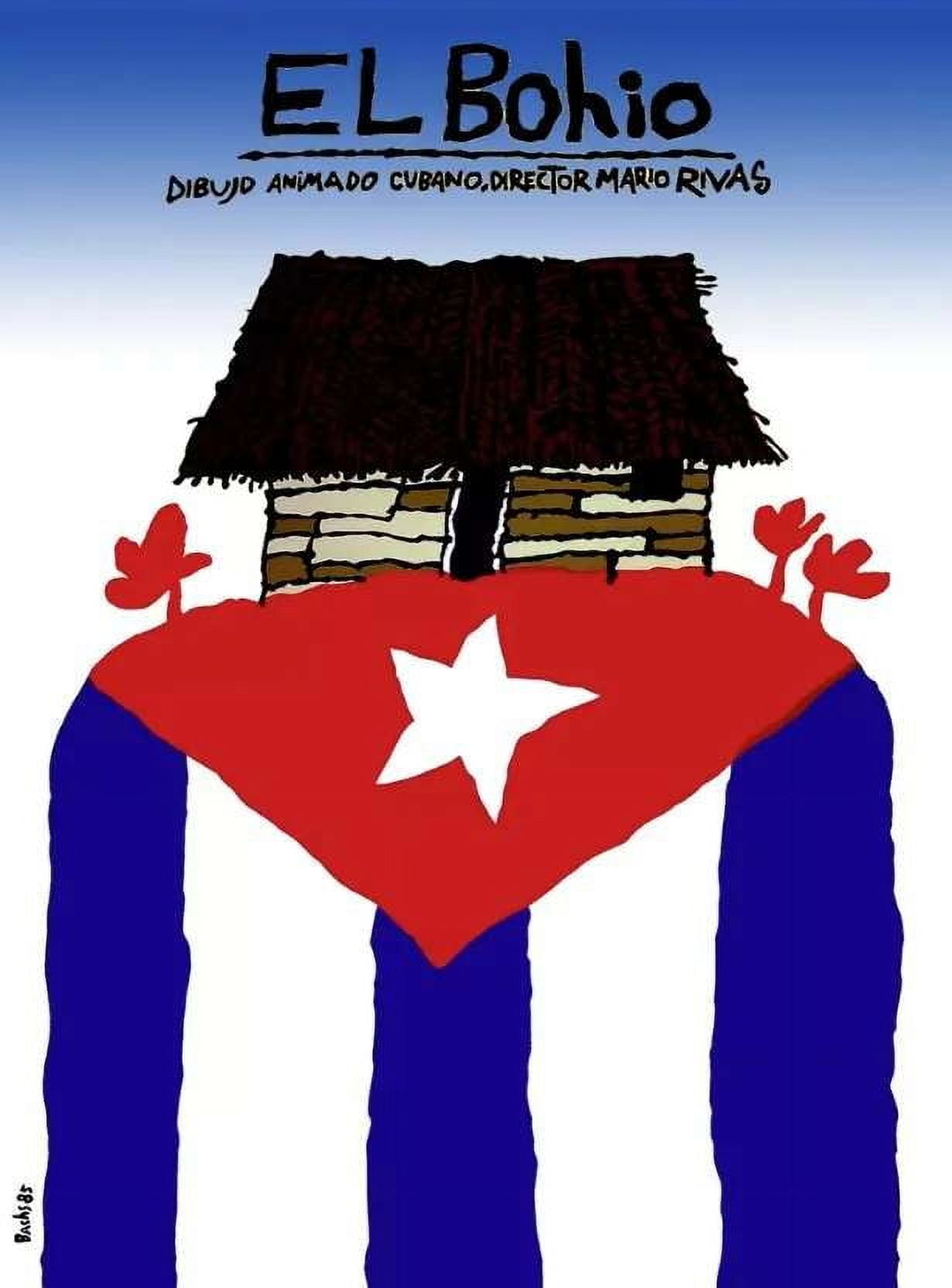 El Bohio Cuban cartoon movie wall Decoration.Graphic Interior Art ...