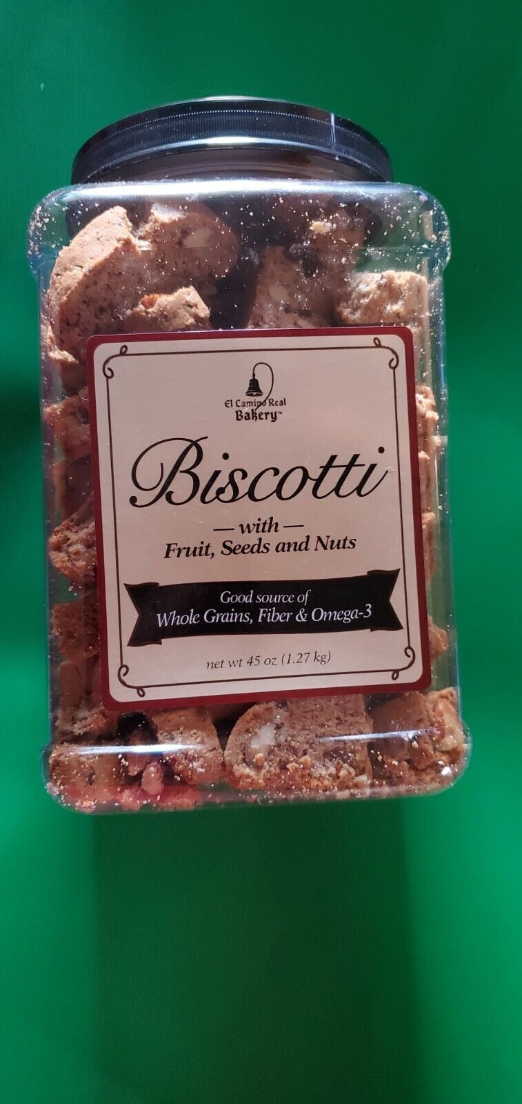 El Camino Real Bakery Biscotti with Fruit Seeds And Nuts - Walmart.com