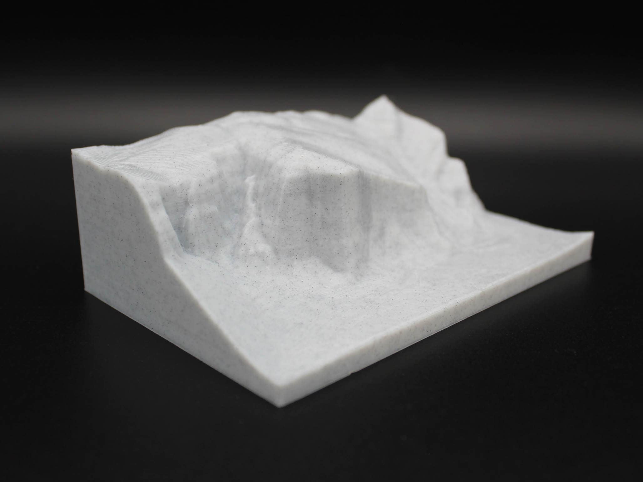 El Capitan | Acurate 3D Topo Map from 3d Scan Data of El Capitan in ...