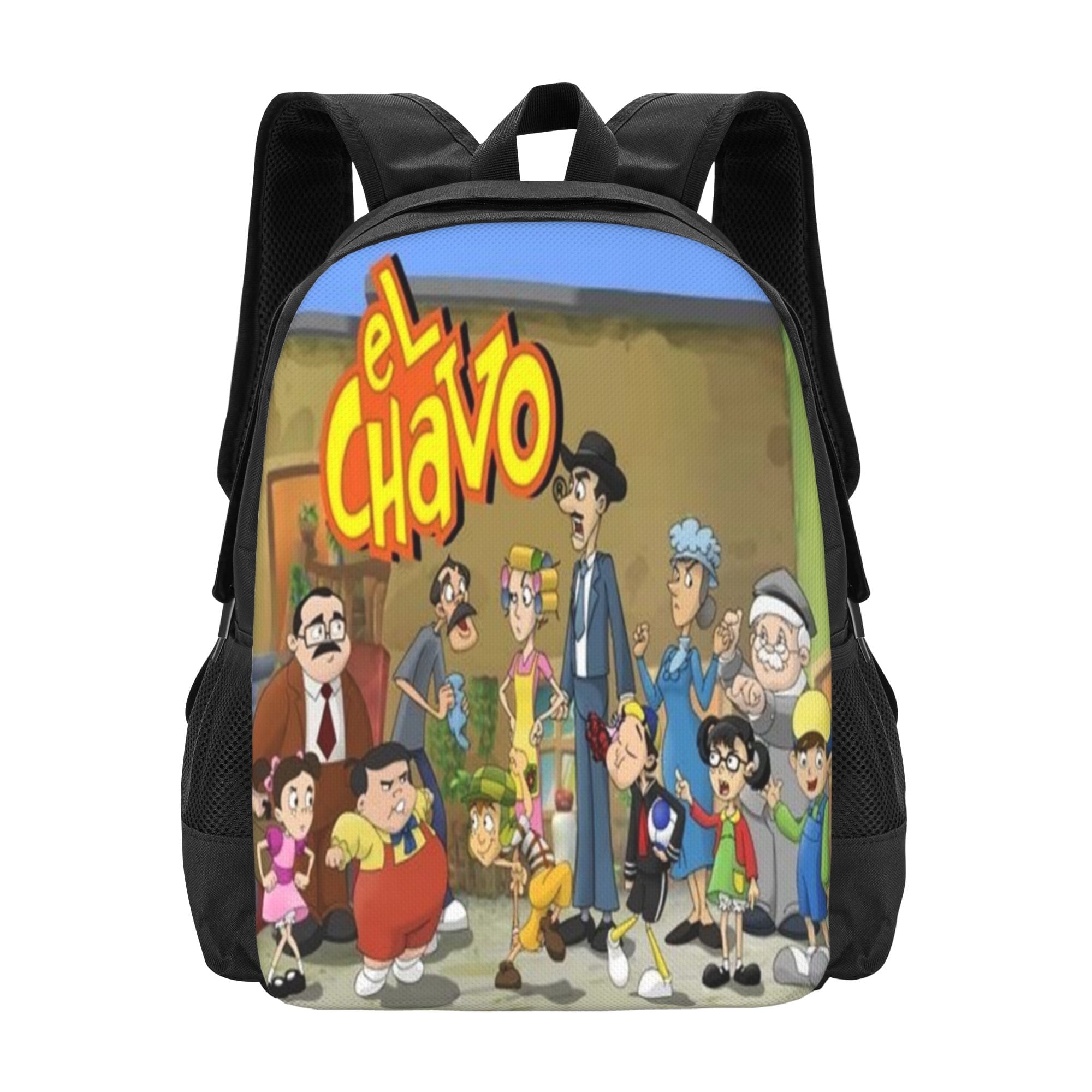 El Chavo Cartoon Del Ocho Backpack Casual Daypack Travel Laptop ...