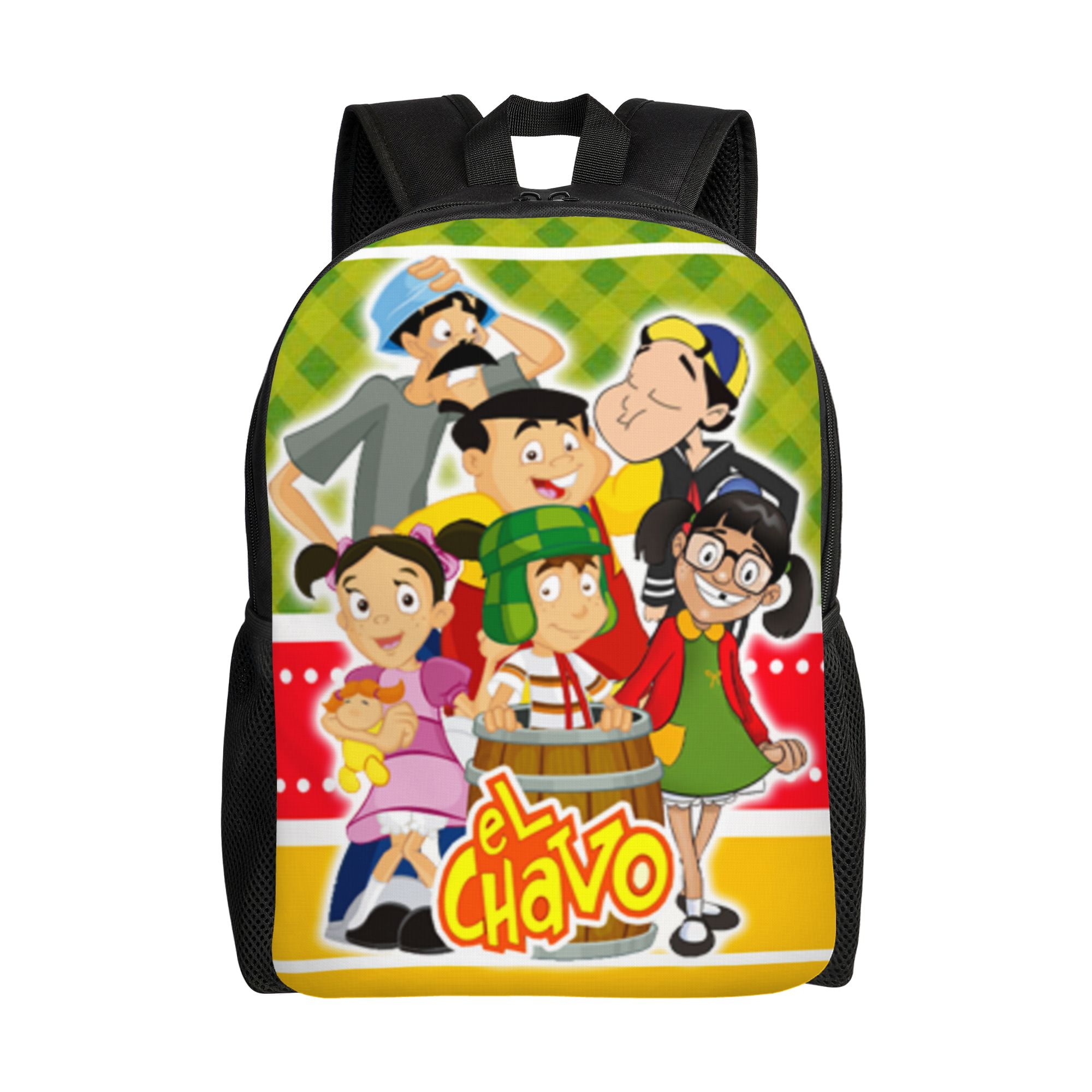 El Chavo Cartoon Del Ocho Backpack Casual Daypack Travel Laptop ...