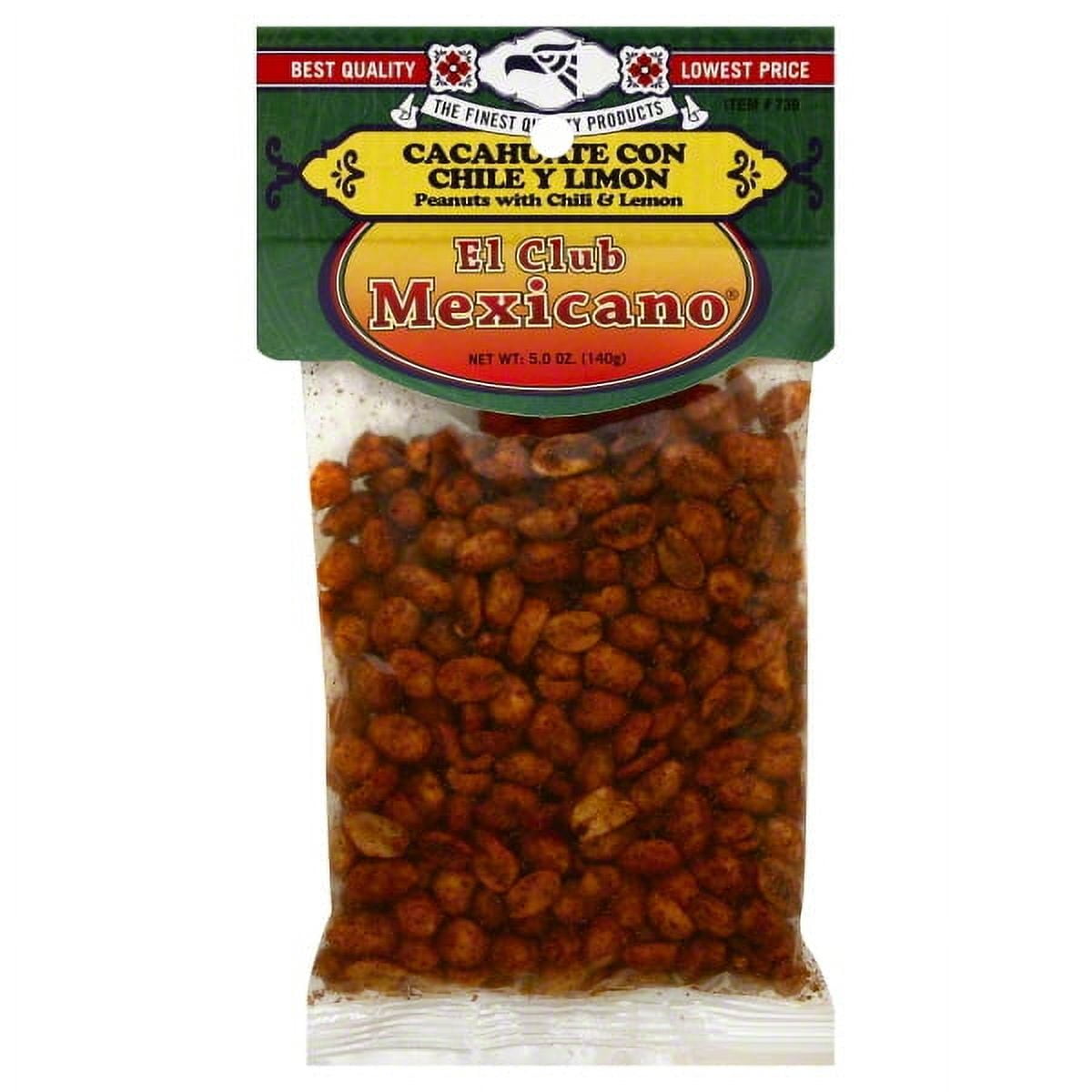 El Club Mexicano Peanut Chili-Limon Snacks, 3.5 oz - Walmart.com
