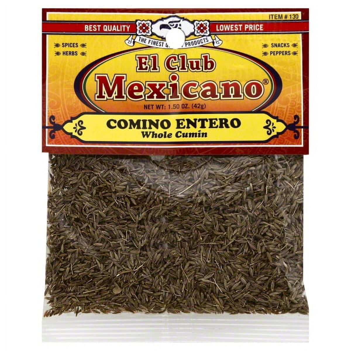 El Club Mexicano Whole Cumin Seeds, 3.5 oz - Walmart.com
