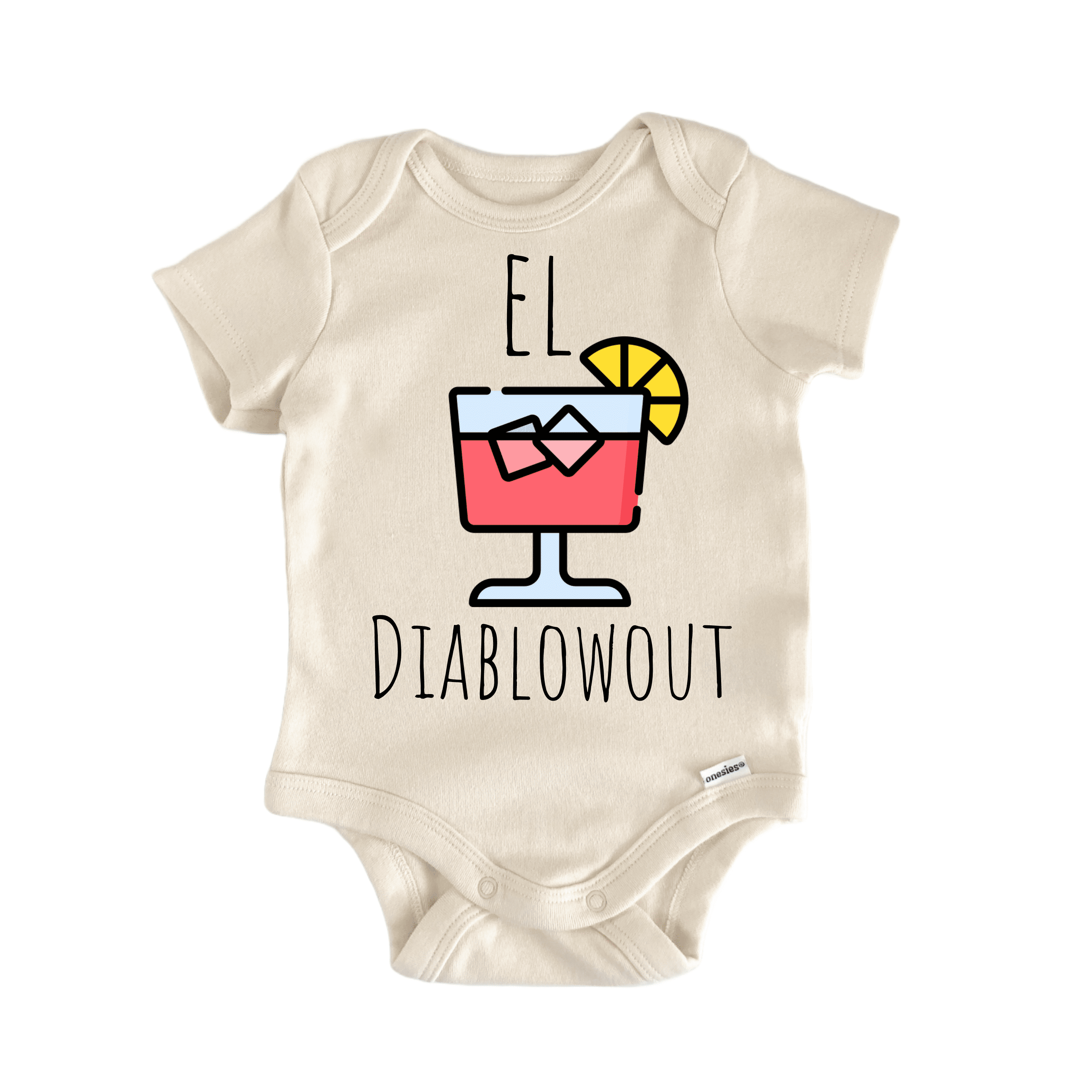El Diablo Cocktail Newborn Baby Bodysuit - Walmart.com