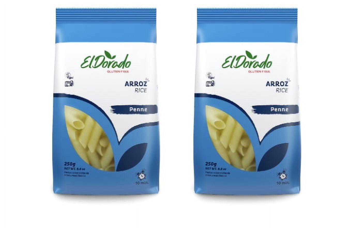 El Dorado Gluten Free, Vegan Corn and Rice Pasta. Rice Penne Pack of 2 ...