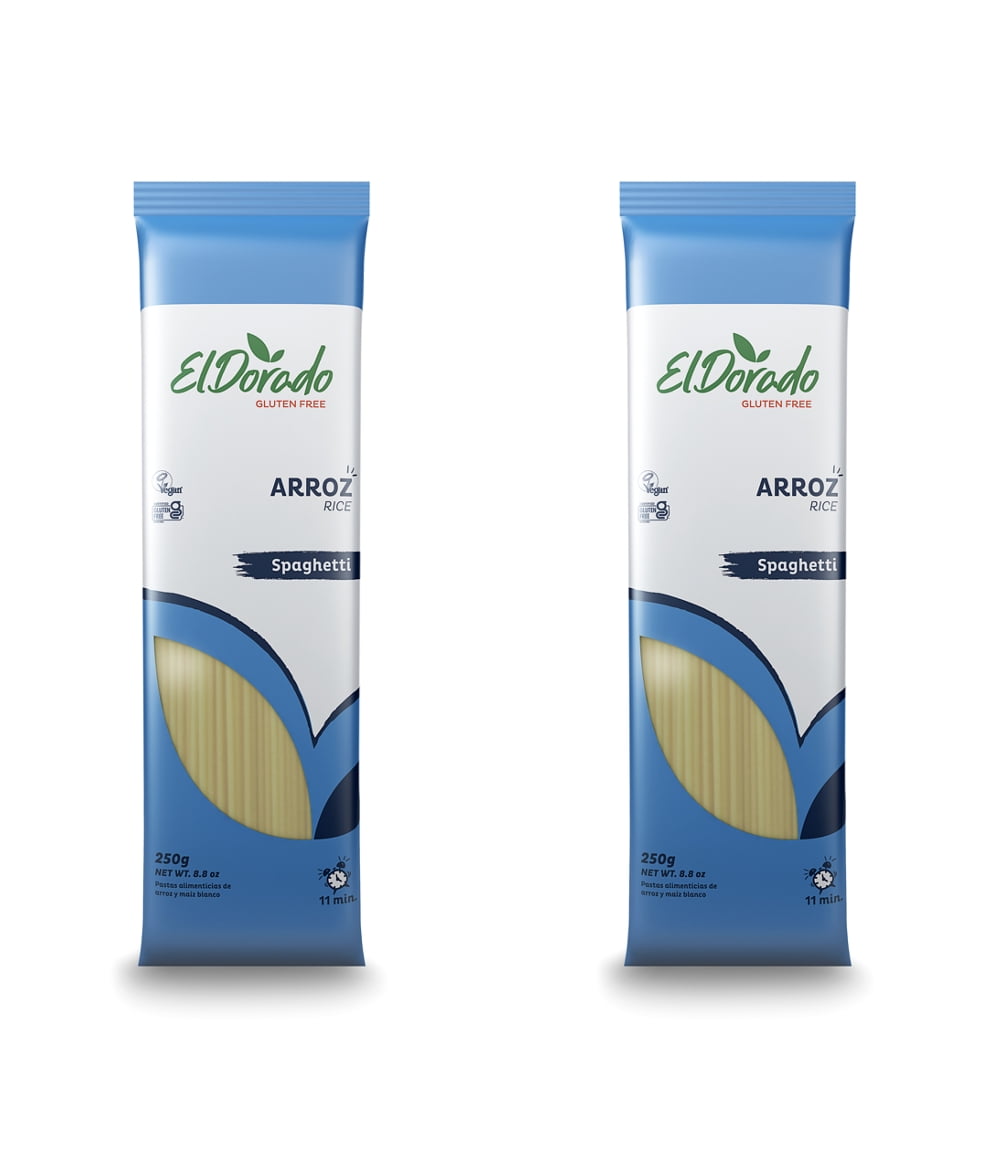 El Dorado Gluten Free, Vegan Corn and Rice Pasta. Rice Spaguetti Pack ...