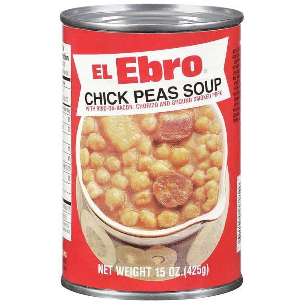 El Ebro garbanzos with bacon and Chorizo 15 oz Pack of 6 - Walmart.com