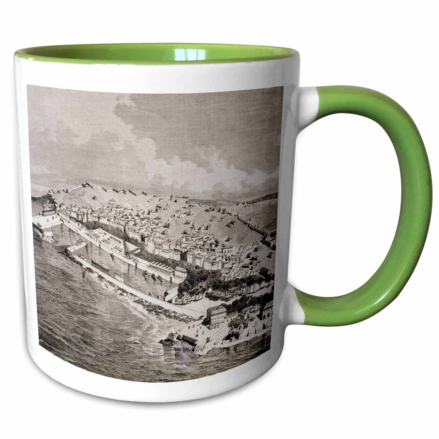 3drose, El Ferrol, City in 1872, Galicia, Spain, Engraving - Hi13 ...