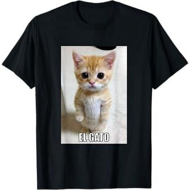 El Gato Meme Sad Crying Cat Munchkin Kitty Meme T Shirt