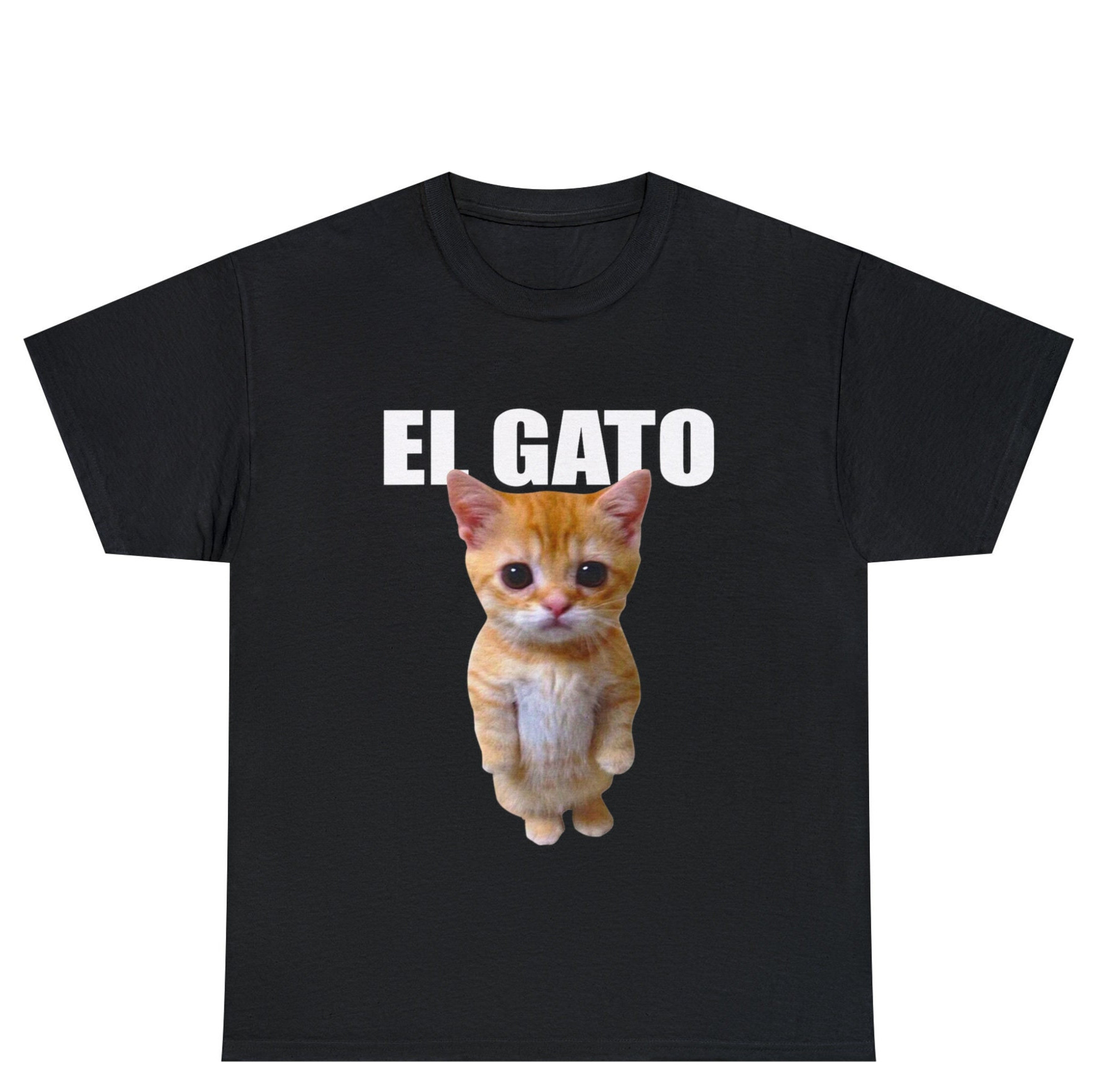 El Gato Meme Sad Crying Cat Munchkin Kitty Meme Trendy T-Shirt,El Gato ...