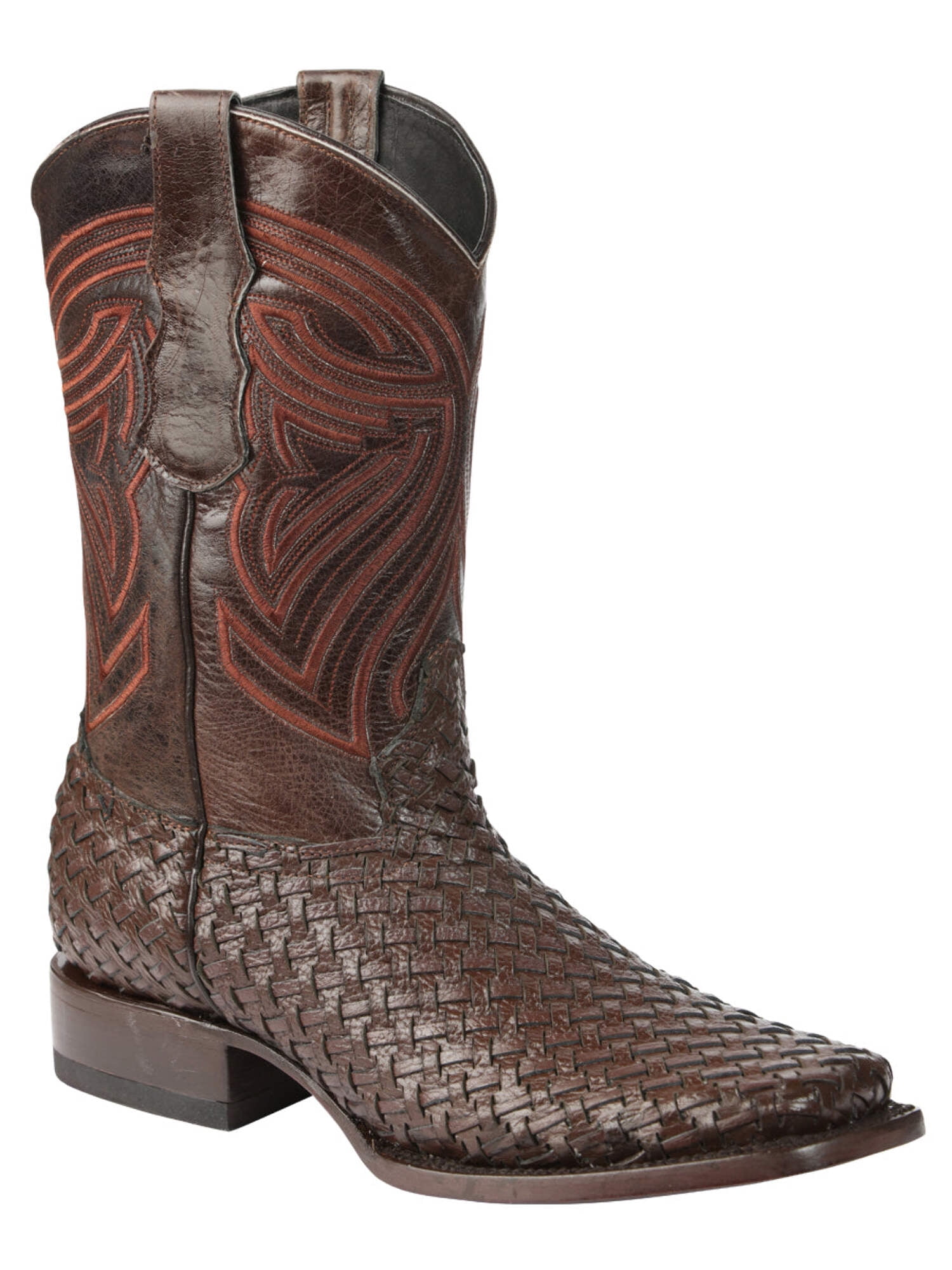 El General Men’s Leather Rodeo Boots Petatillo - Brown 45401 - Walmart.com