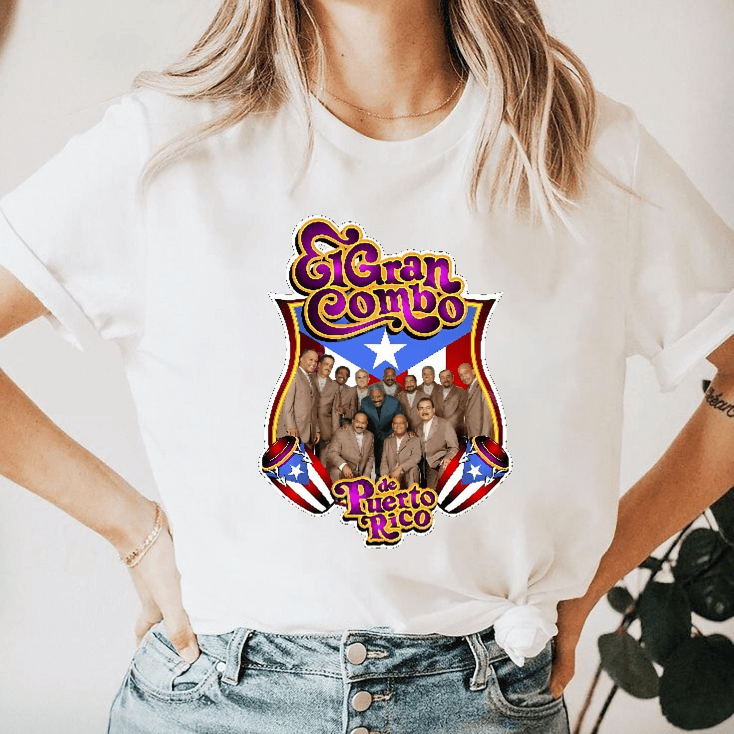 El Gran Combo De Puerto Rico Classic Salsa Music Band Fan Unisex T ...