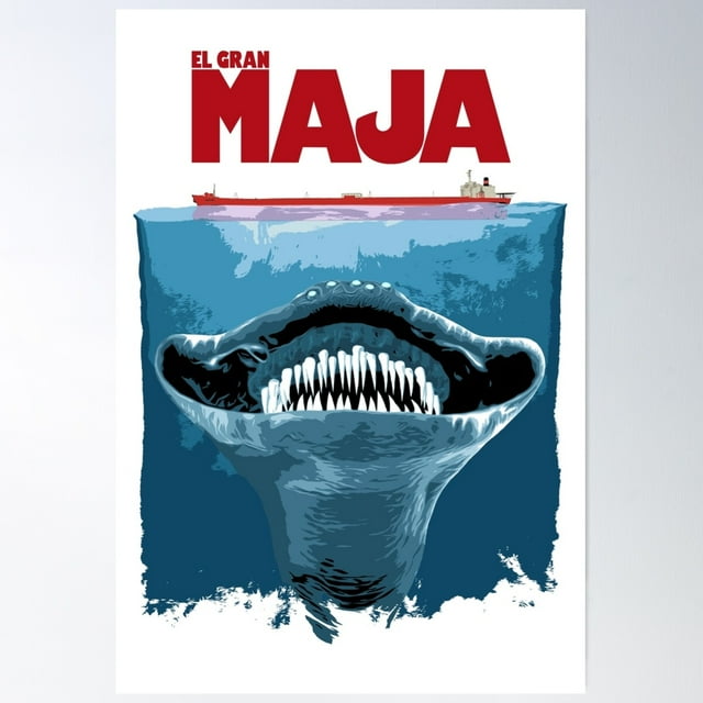 El Gran Maja Poster Wall Art, Modern Wall Decor For Living Room Bedroom ...