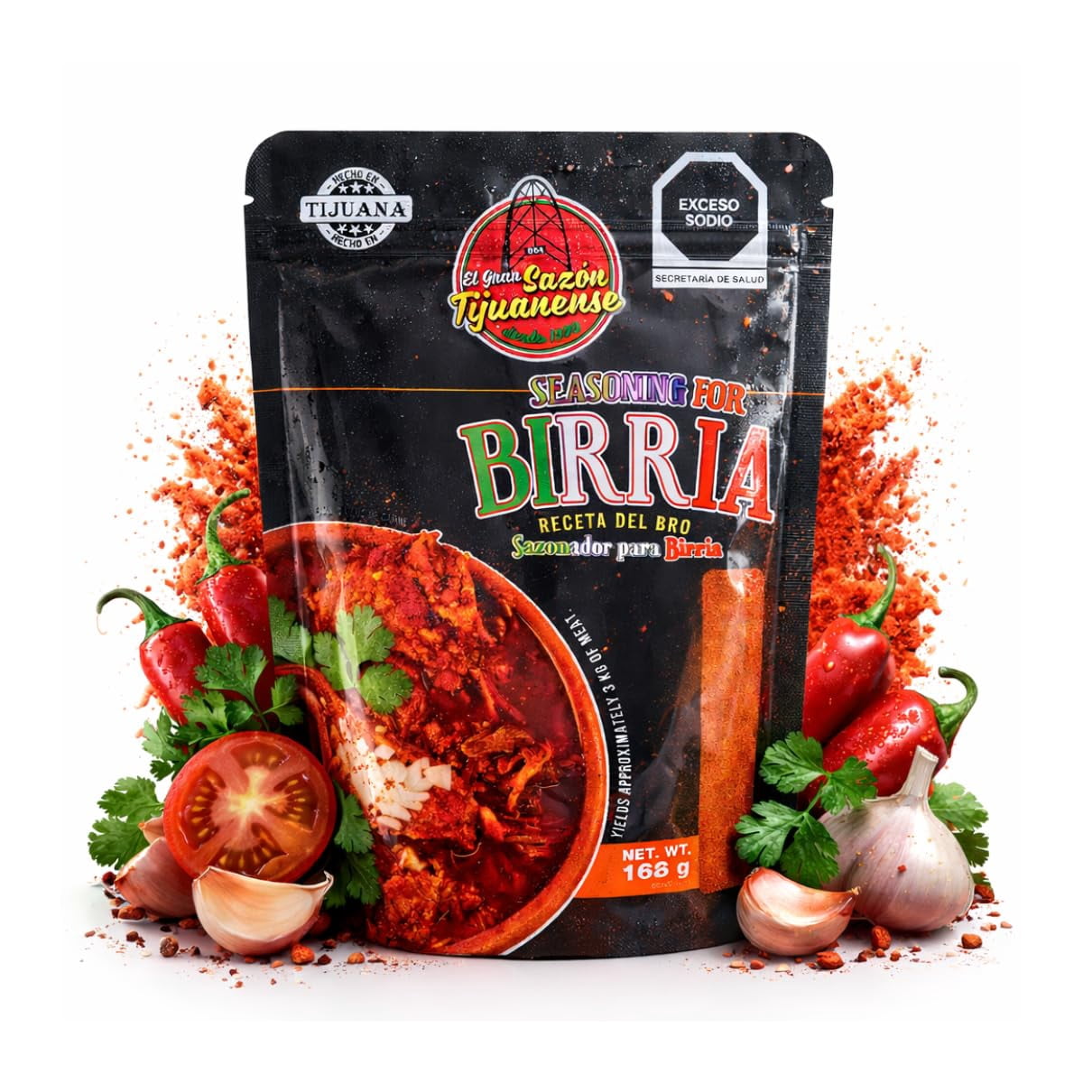 El Gran Sazón Tijuanense Birria Seasoning – Authentic Mexican Birria ...