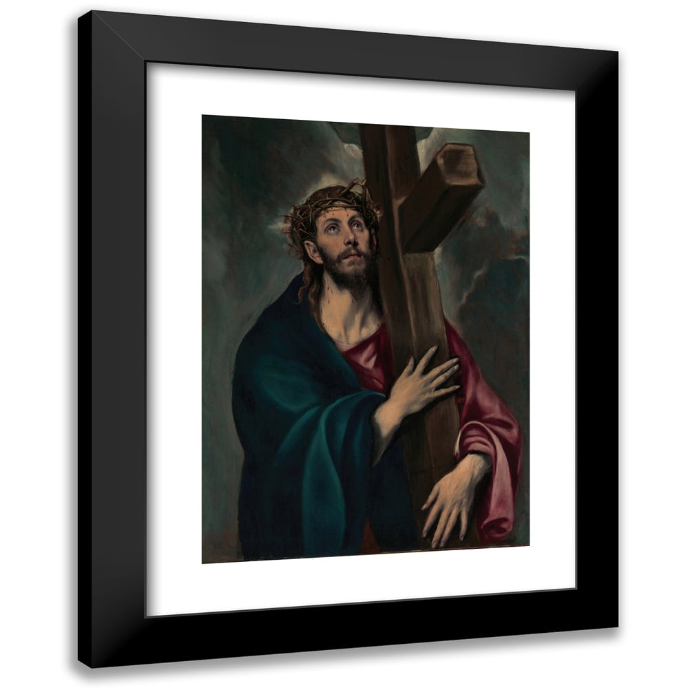 El Greco (Domenikos Theotokopoulos) 11x14 Black Modern Framed Museum ...
