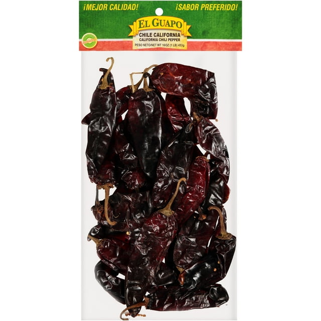 El Guapo Mild Anaheim Whole California Chili Pods, 16 oz Bag - Walmart.com