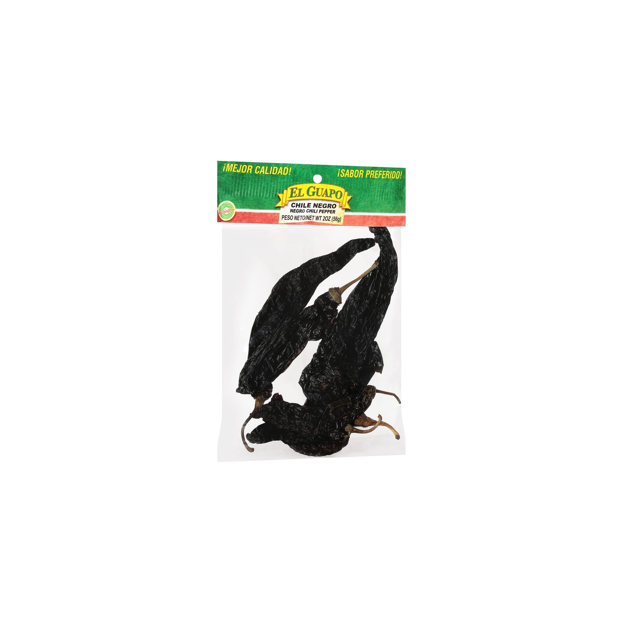 El Guapo Whole Negro Chili Pods (Pack of 12) - Walmart.com