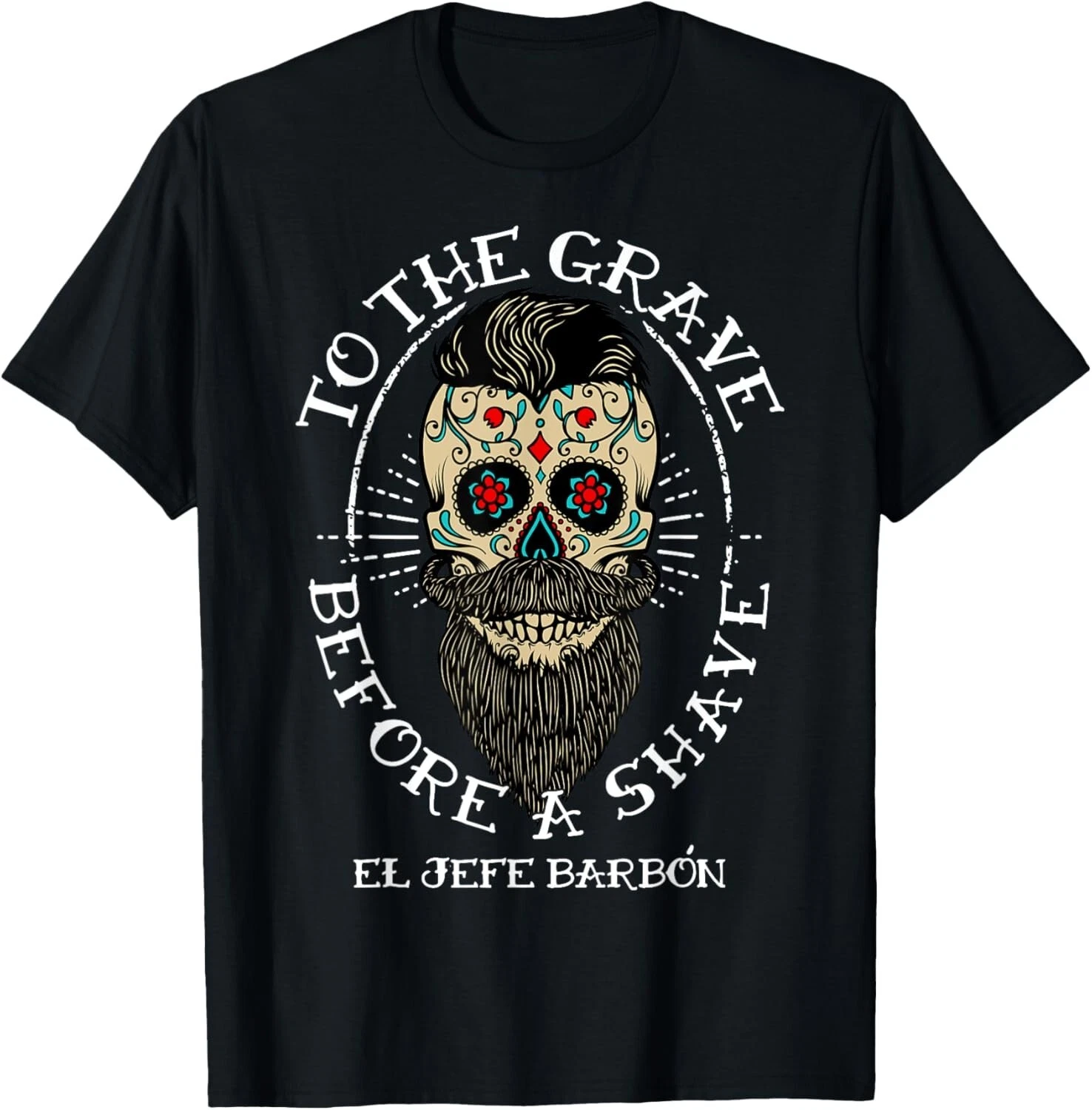 El Jefe Barbon Beard OG Vintage Graphic Unisex T-Shirt, up to Size 5XL ...