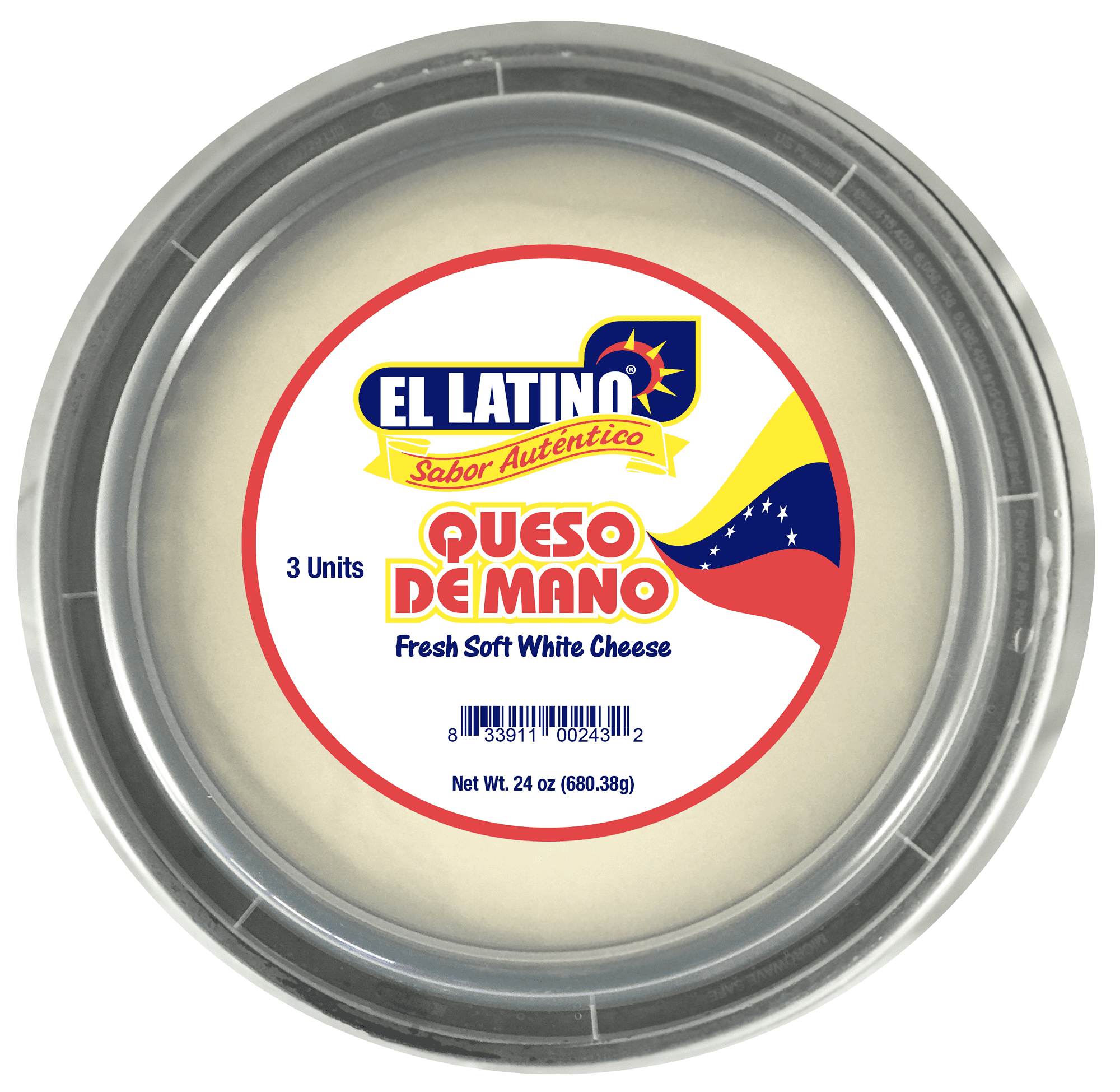 El Latino Queso de Mano 24oz Fresh Soft Cheese - Walmart.com