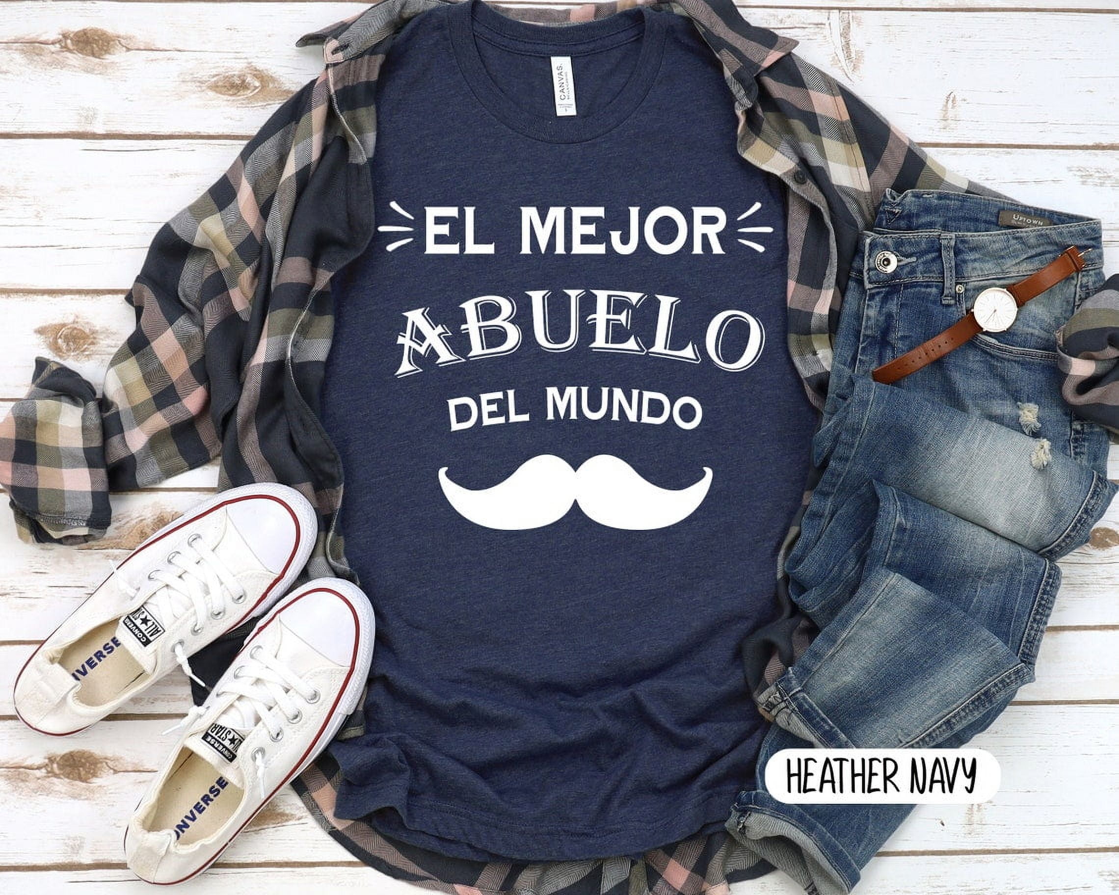El Mejor Abuelo Del Mundo, Father'S Day Gift, Spanish Dads For Father'S ...