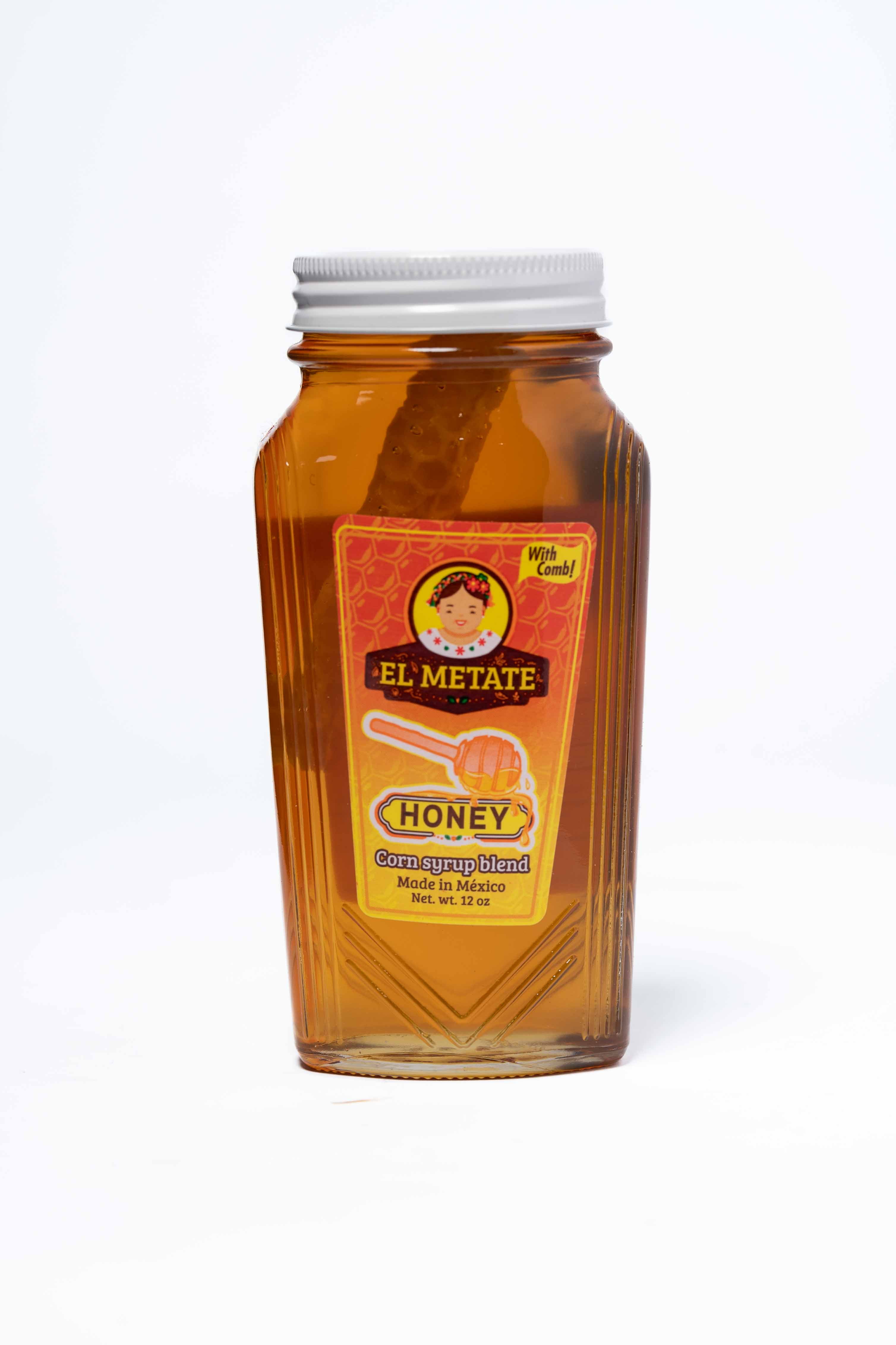 El Metate - Mexican Honey - Authentic Corn Syrup Blend Honey, Perfect ...