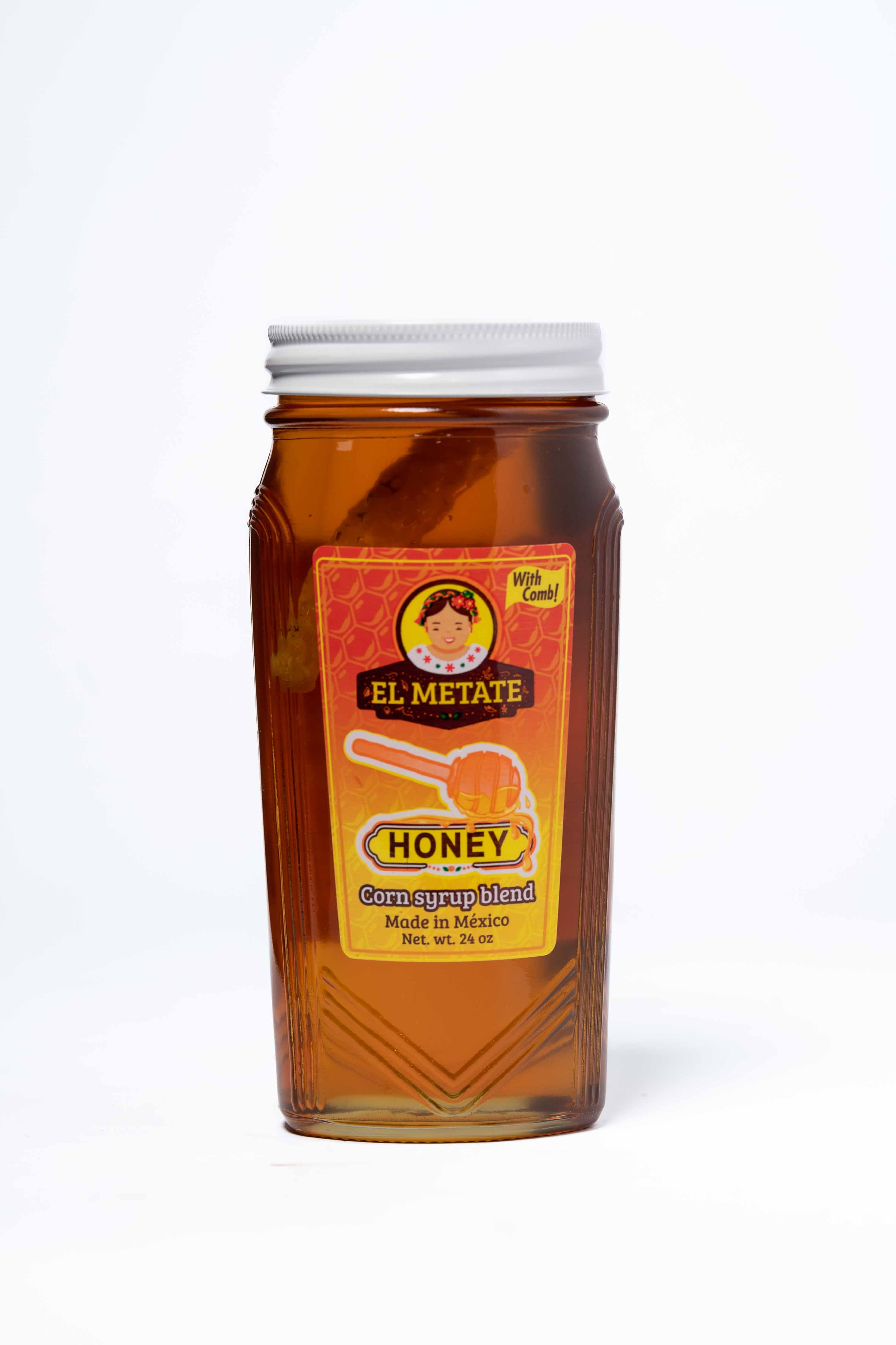 El Metate - Mexican Honey - Authentic Corn Syrup Blend Honey, Perfect ...