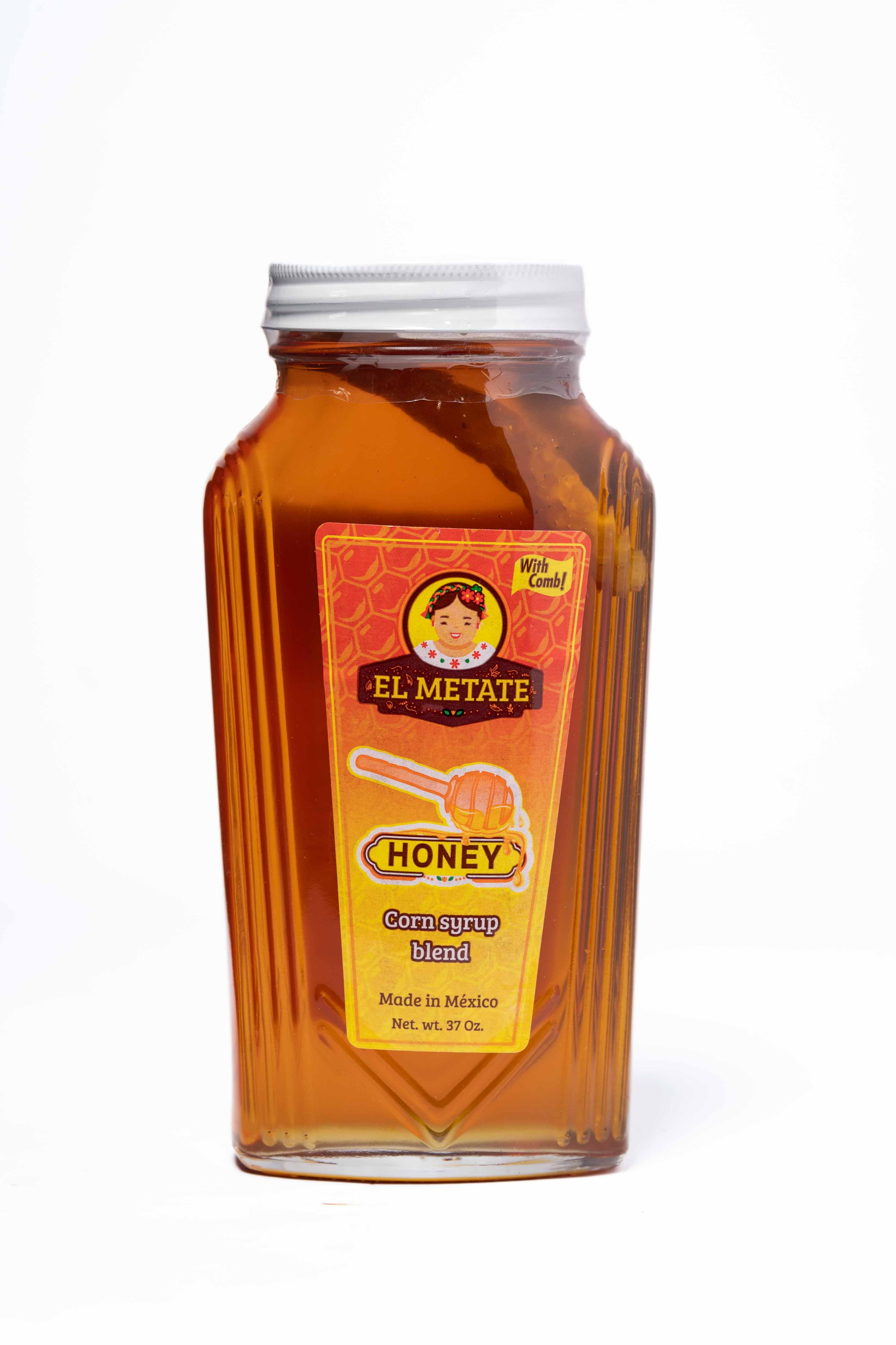El Metate - Mexican Honey - Authentic Corn Syrup Blend Honey, Perfect ...