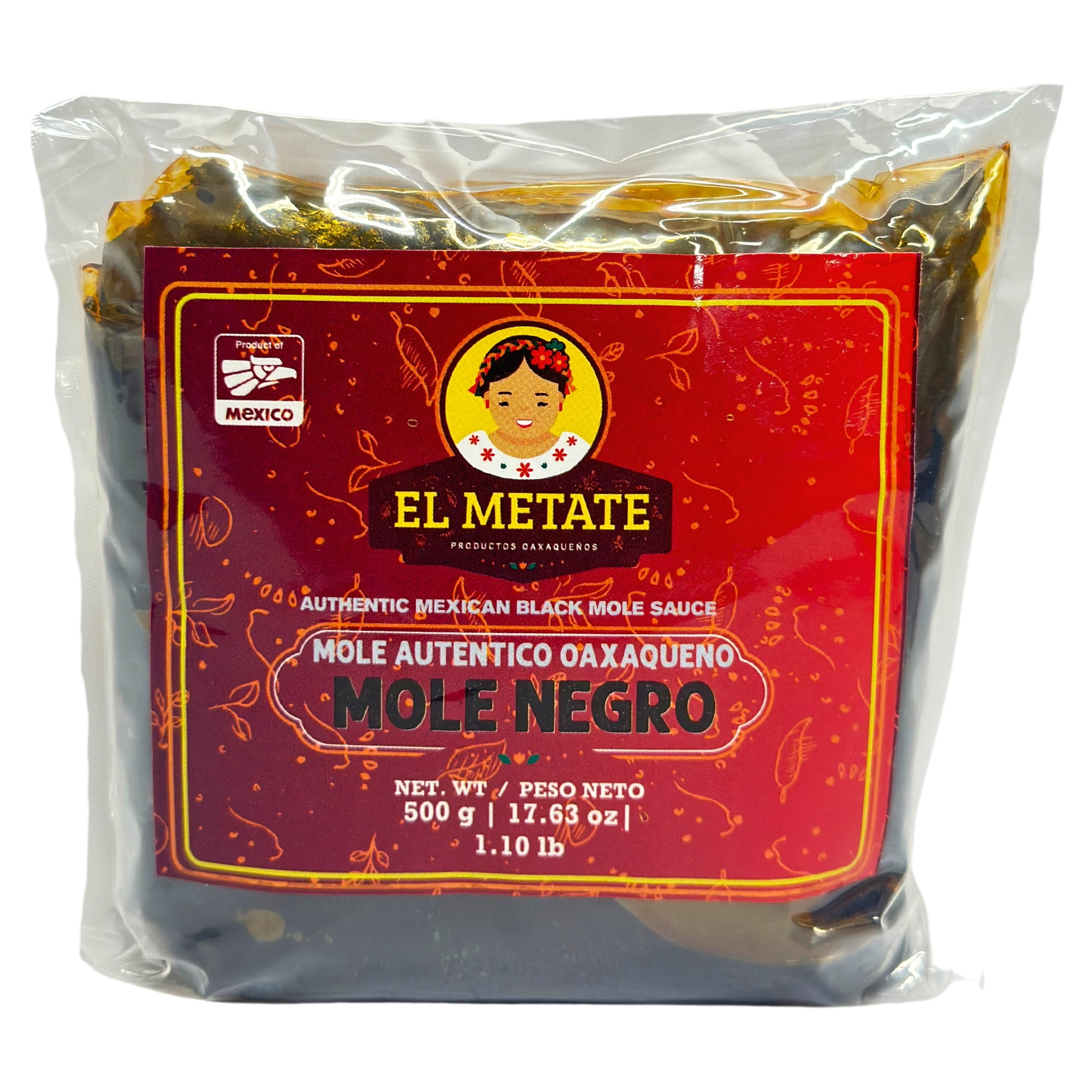 El Metate - Mole Negro Oaxaqueño - Authentic Oaxacan Black Mole Paste ...