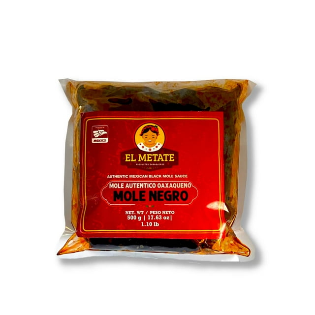 El Metate - Mole Negro Oaxaqueño - Authentic Oaxacan Black Mole Paste ...